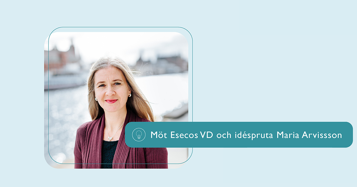 Intervju med Esecos VD Maria | Eseco System
